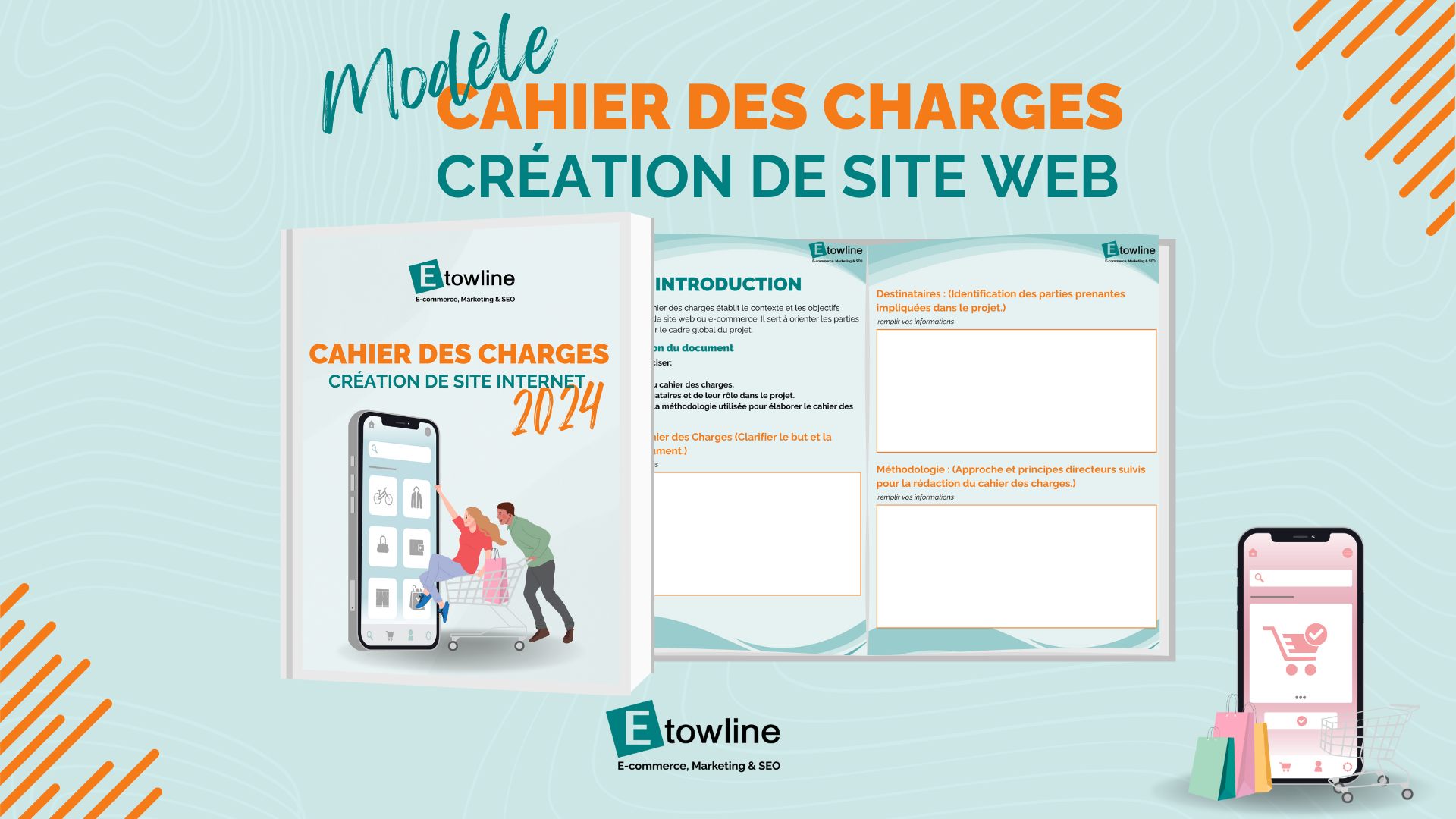 Cahier des charges création de site internet